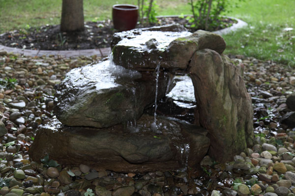 B.T Klein’s Landscaping | Water Features | Hand Carved Natural Stone ...