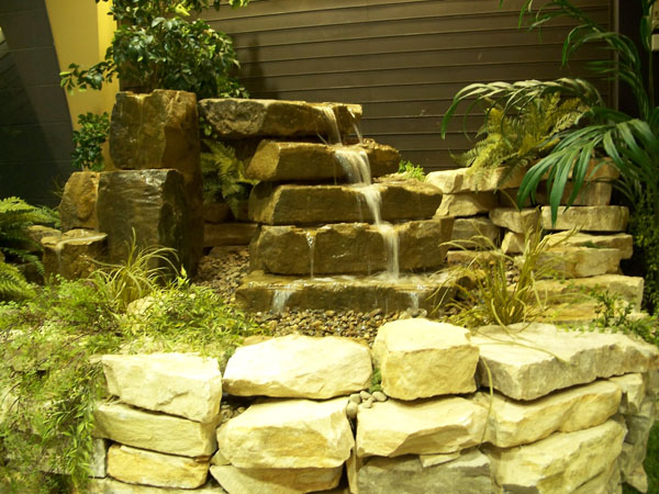 B.T Klein’s Landscaping | Water Features | Hand Carved Natural Stone ...