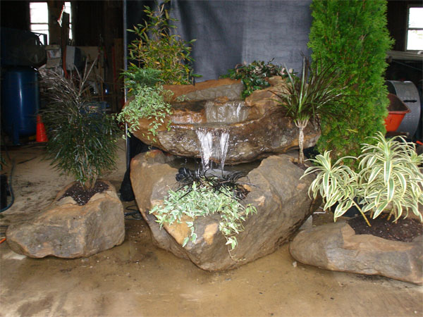 B.T Klein’s Landscaping | Water Features | Hand Carved Natural Stone ...