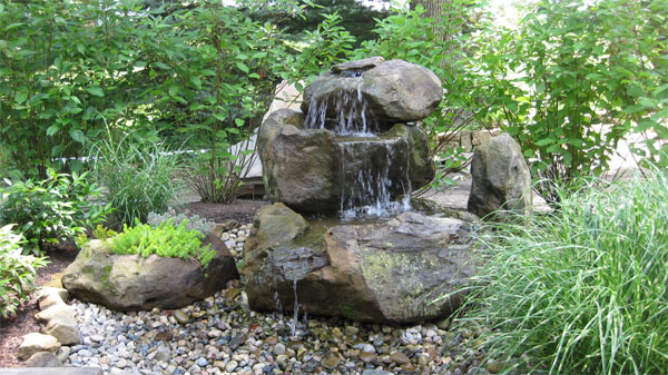B.T Klein’s Landscaping | Water Features | Hand Carved Natural Stone ...