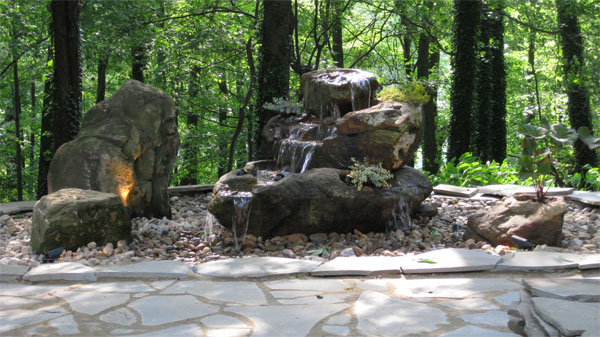 B.T Klein’s Landscaping | Water Features | Hand Carved Natural Stone ...